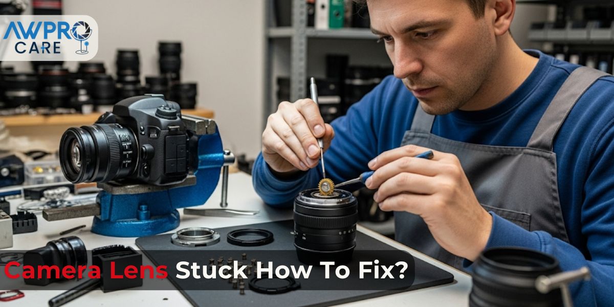 Camera Lens Stuck How To Fix? - AWPRO CARE